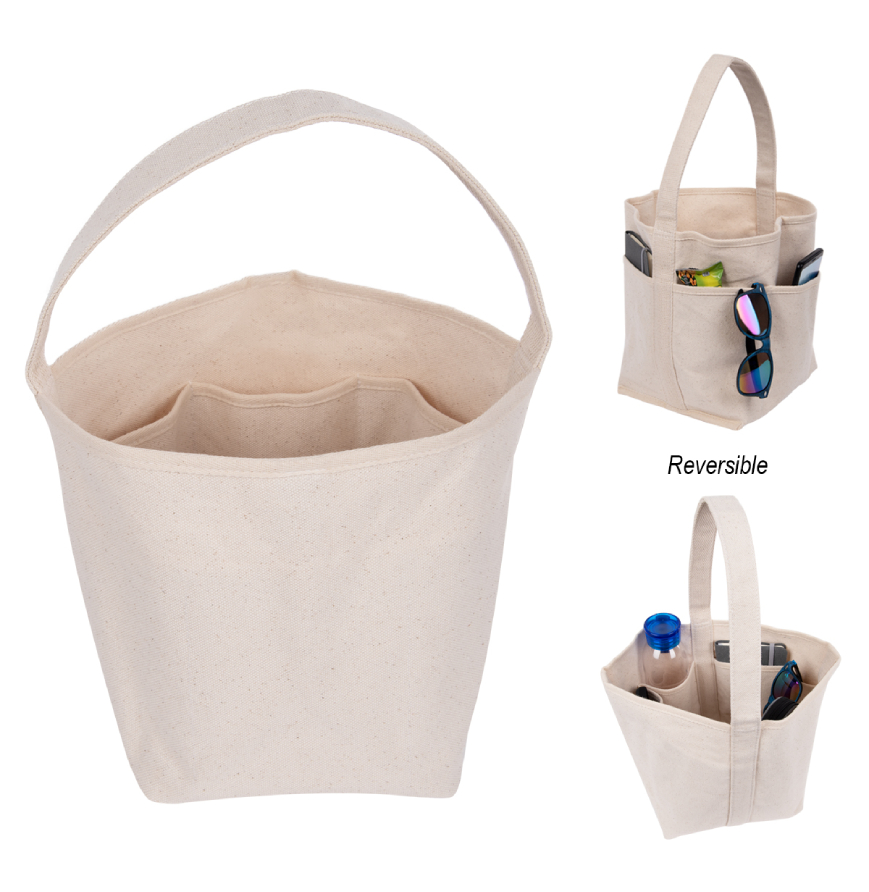 Reno Reversible Bucket Tote Bag