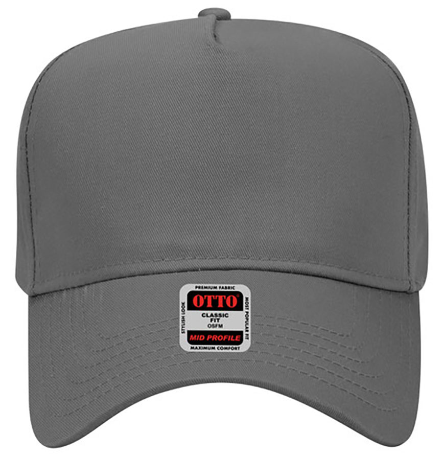 Otto Cap 5-Panel Mid Profile Baseball Cap