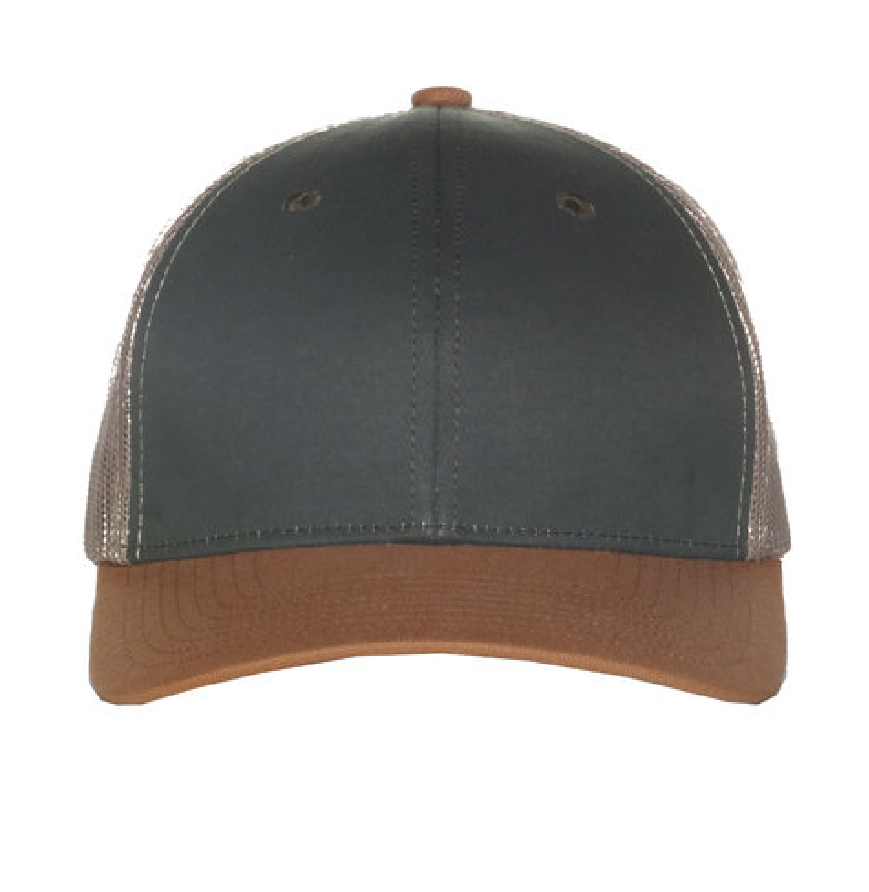Structured Tri-Color Mesh Back Trucker