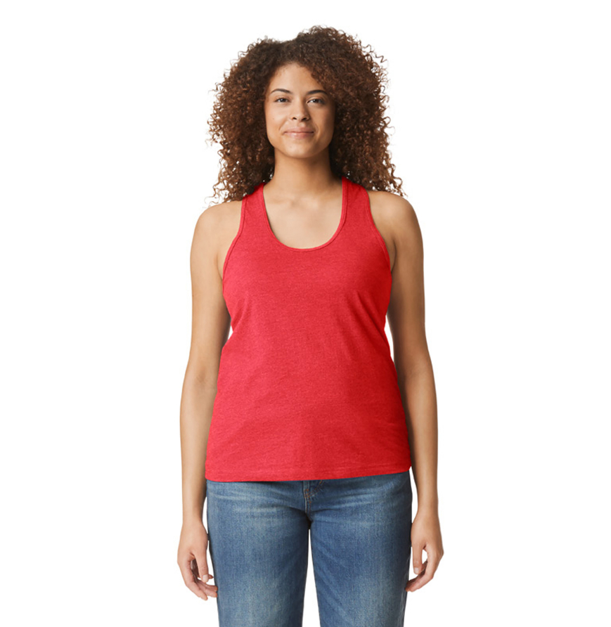 Gildan Softstyle Women& 039 s CVC Racerback Tank 64220LCVC
