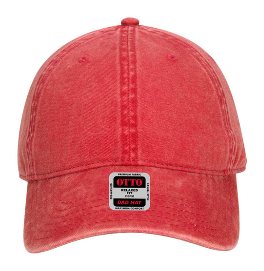 Otto Cap 6 Panel Low Profile Dad Hat