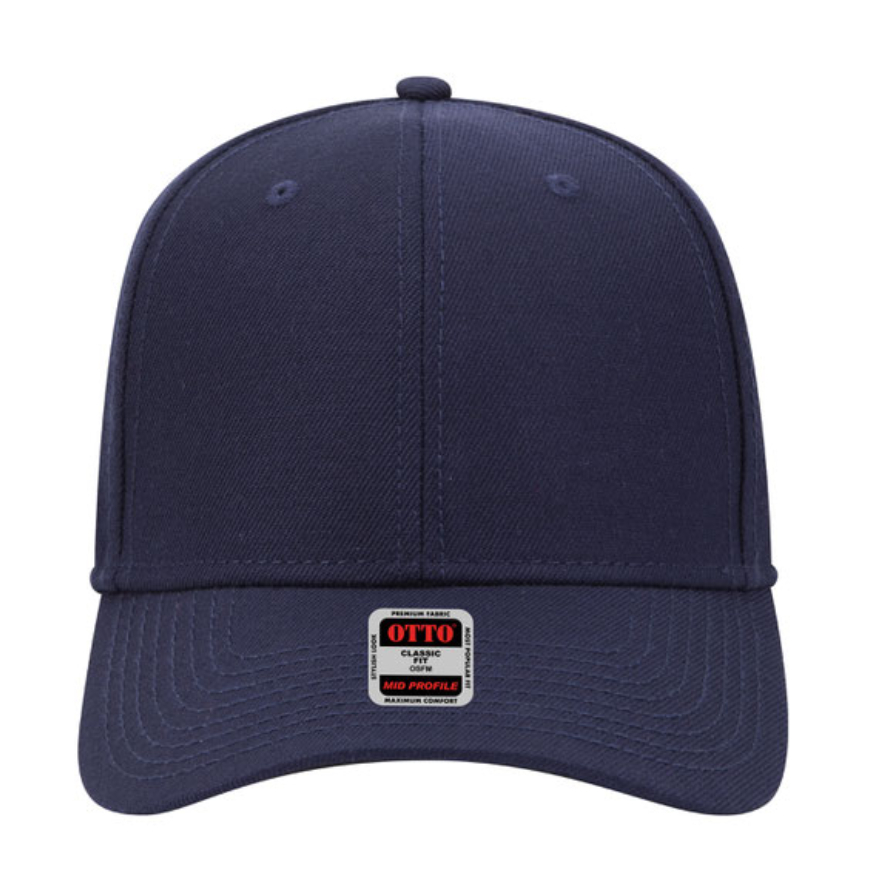 OTTO CAP 6 Panel Mid Profile Baseball Cap