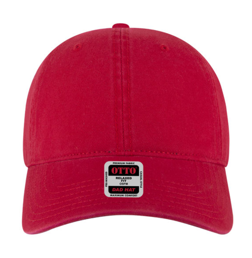OTTO CAP 6 Panel Low Profile Dad Hat