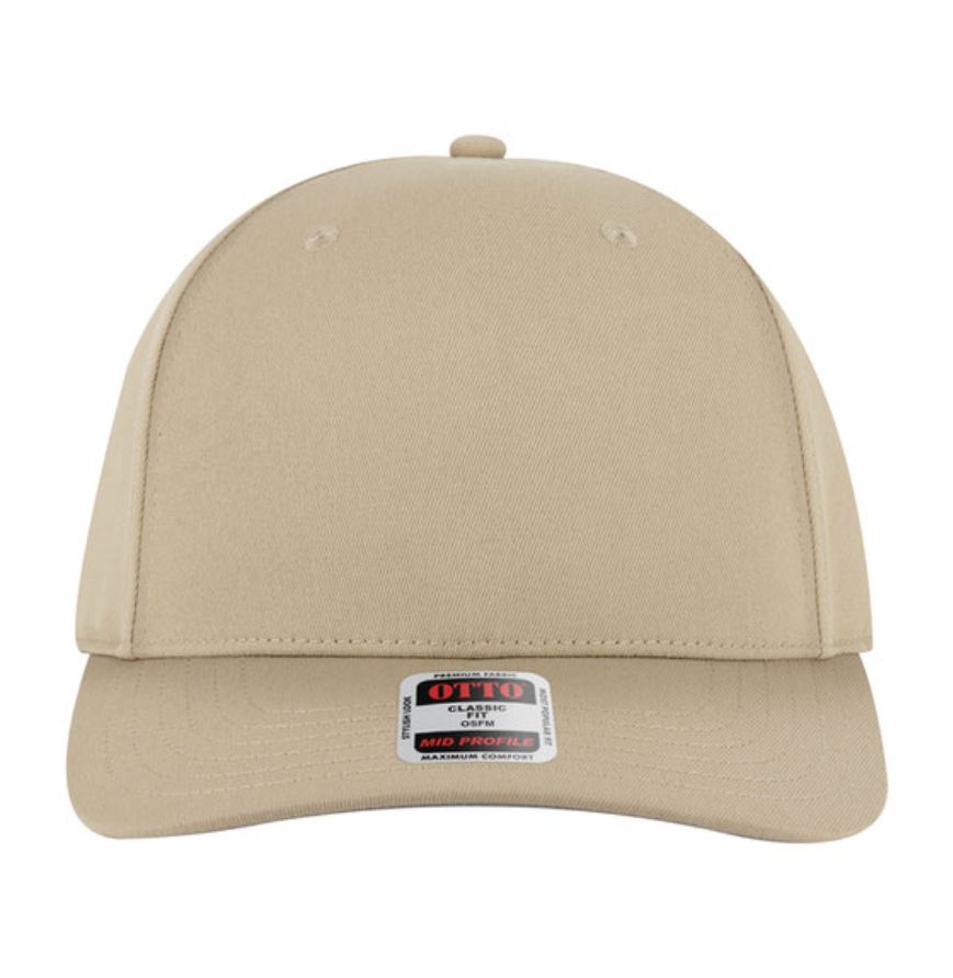 OTTO CAP Seamless 6 Panel Mid Profile Baseball Cap