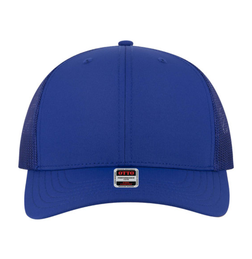OTTO CAP 6 Panel Mid Profile Mesh Back Trucker Hat