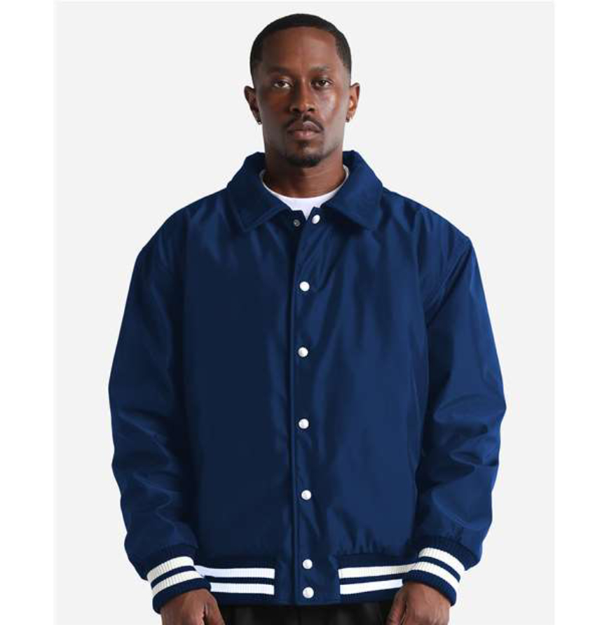 Unisex Collared Varsity Jacket - CVBJ