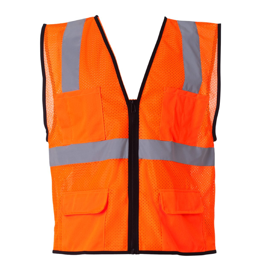 Economy Mesh 6-Pocket Vest - 1191-1192