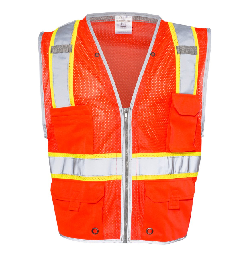 Premium Brilliant Series Heavy-Duty Class 2 Vest - 1510-1511