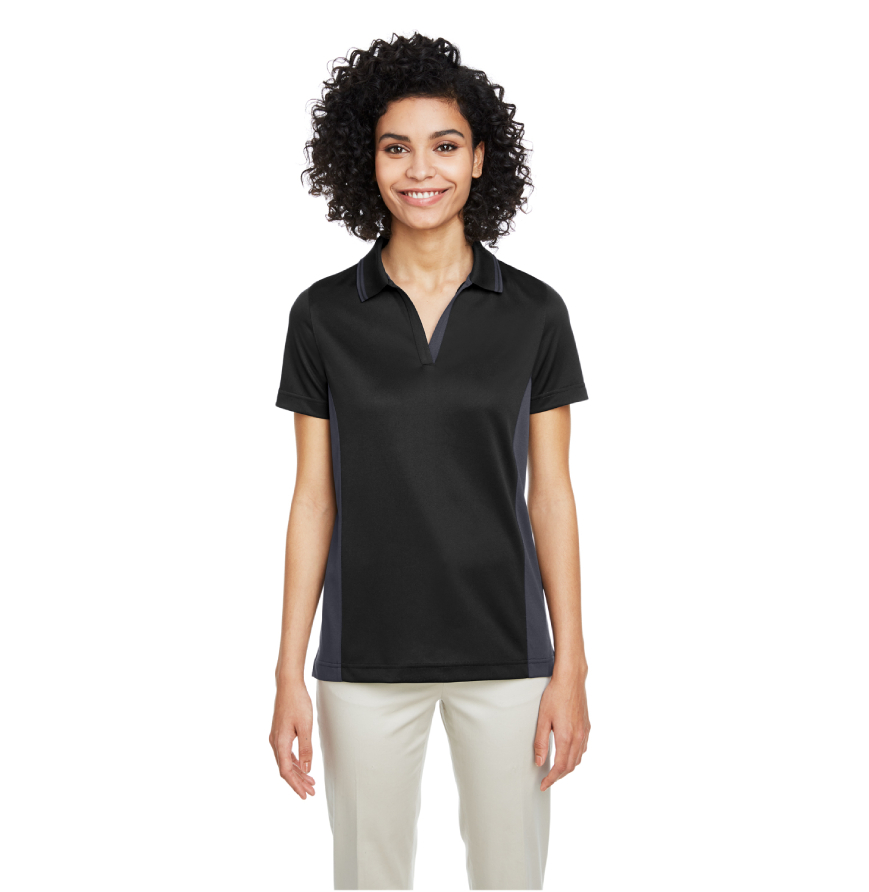 Harriton Ladies' Flash Snag Protection Plus IL Colorblock Polo