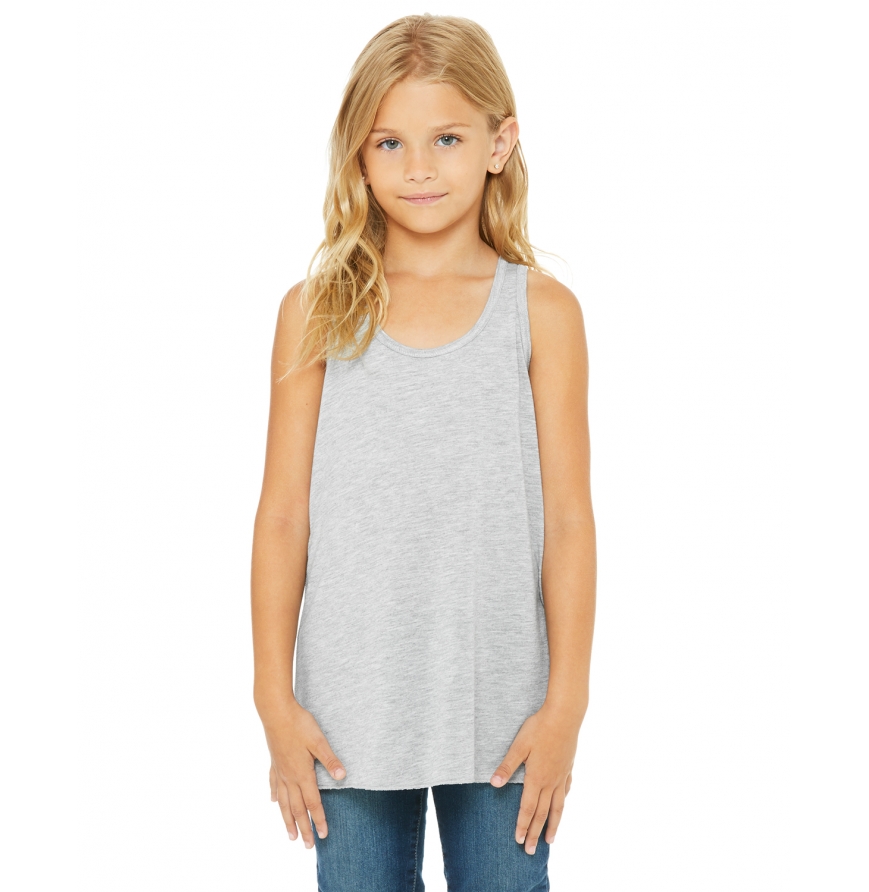 Youth Flowy Racerback Tank-B8800Y